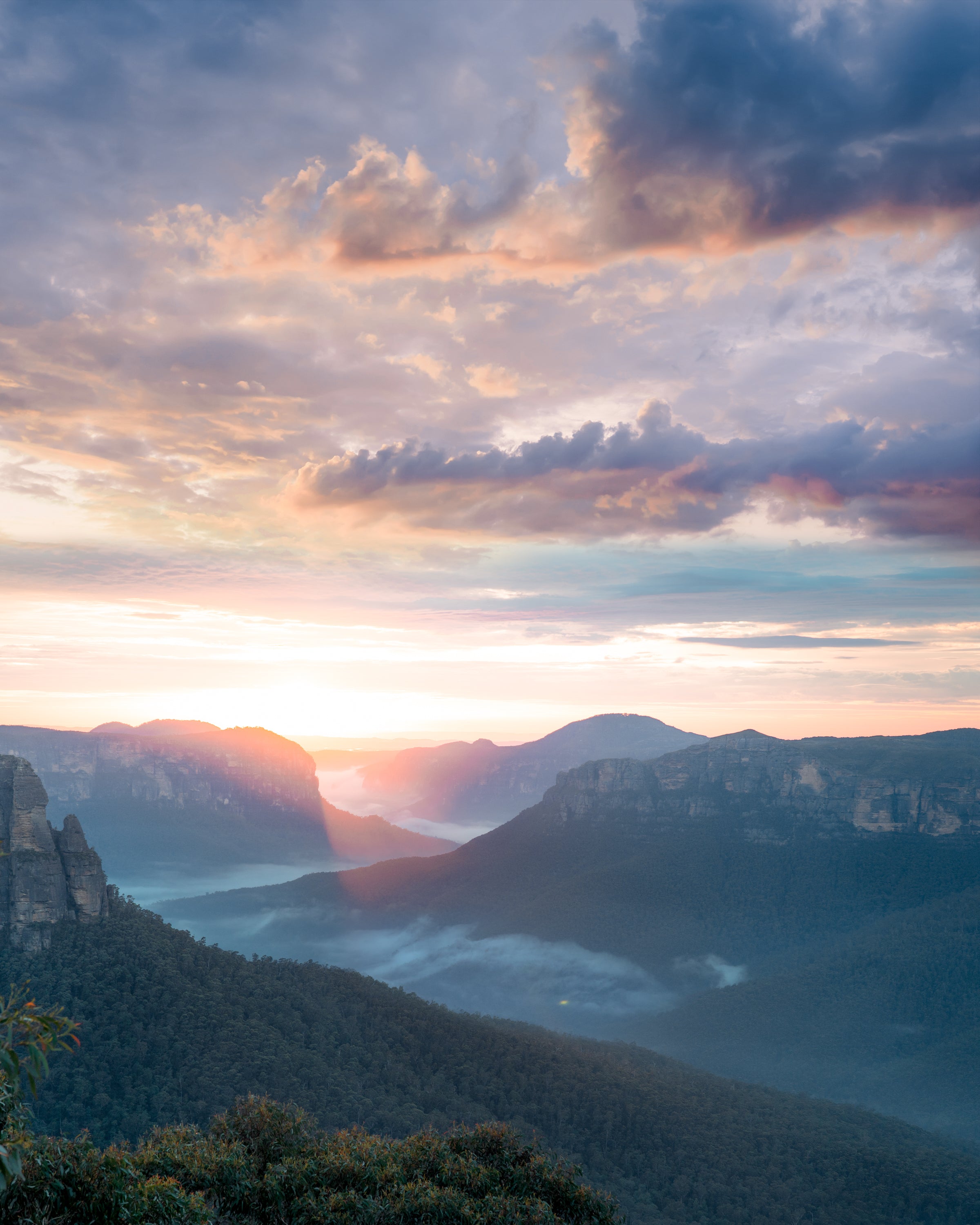 Govetts Sunrise – Ocean Feels By Ben Mack